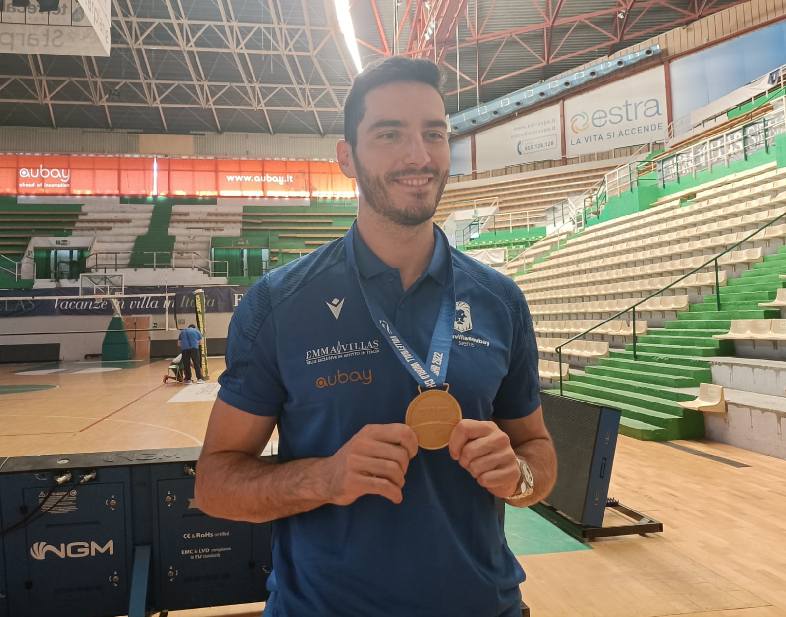 Il campione del mondo Pinali a Siena: "Felice di essere qui, ci ...