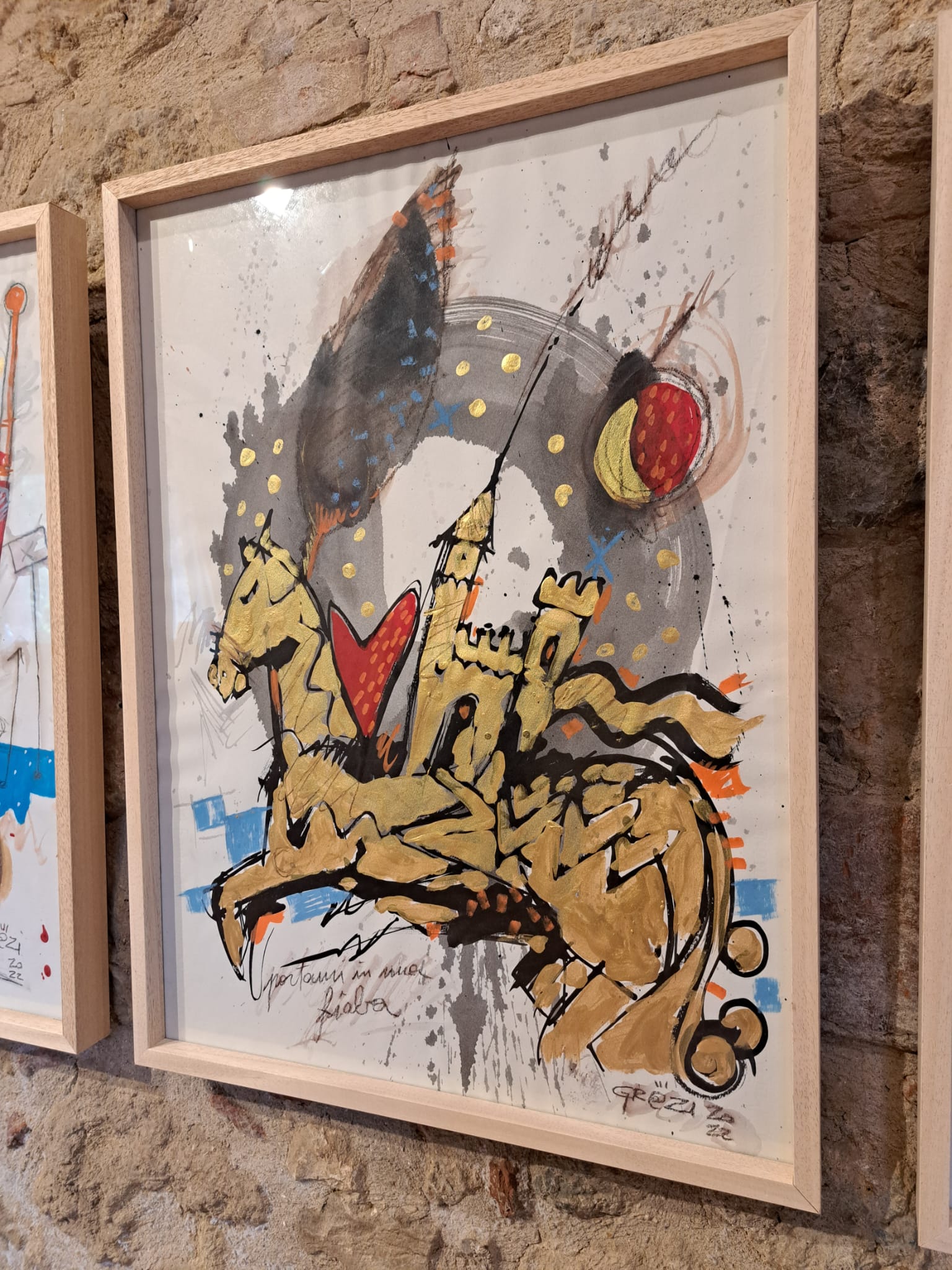 "ReAmo", Alessandro Grazi espone a Monteriggioni | RadioSienaTv