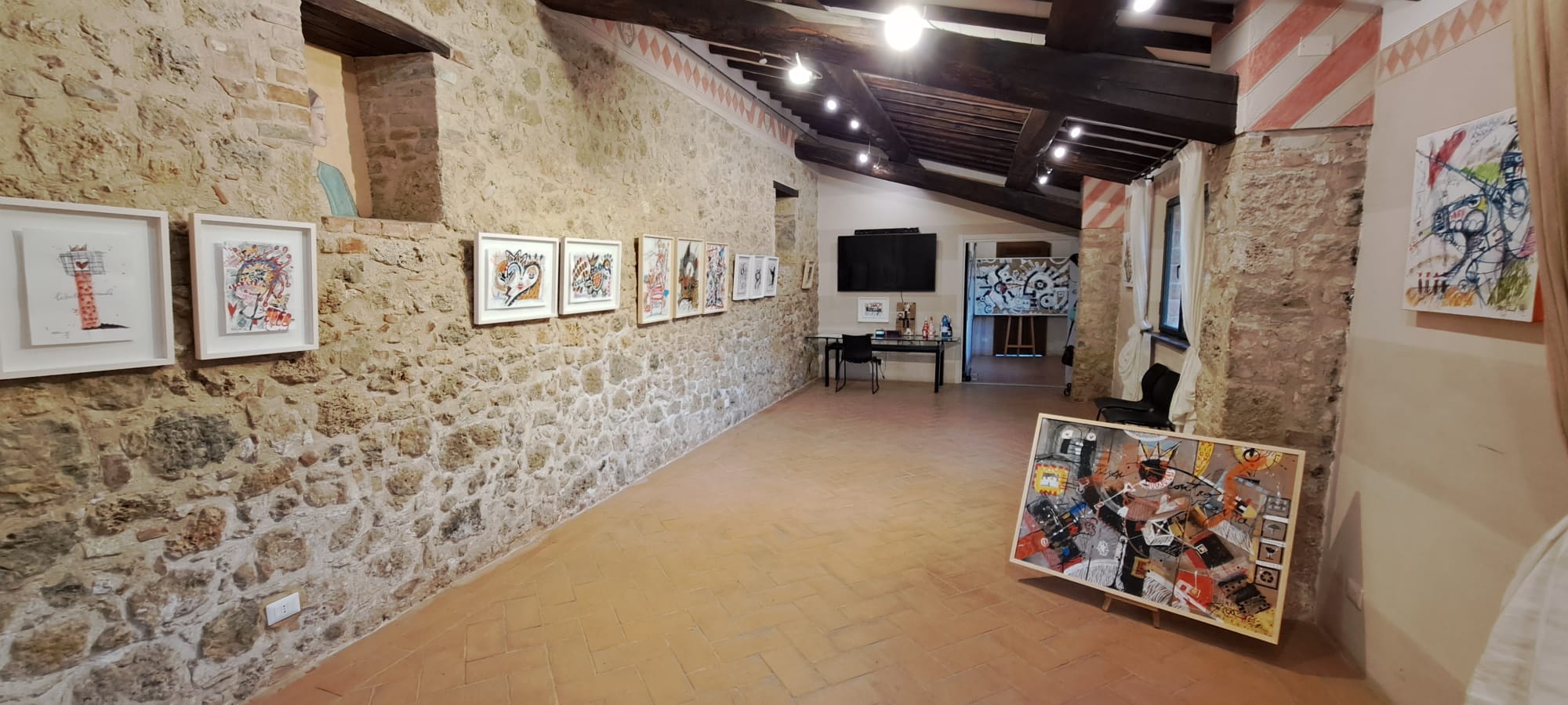 "ReAmo", Alessandro Grazi espone a Monteriggioni | RadioSienaTv