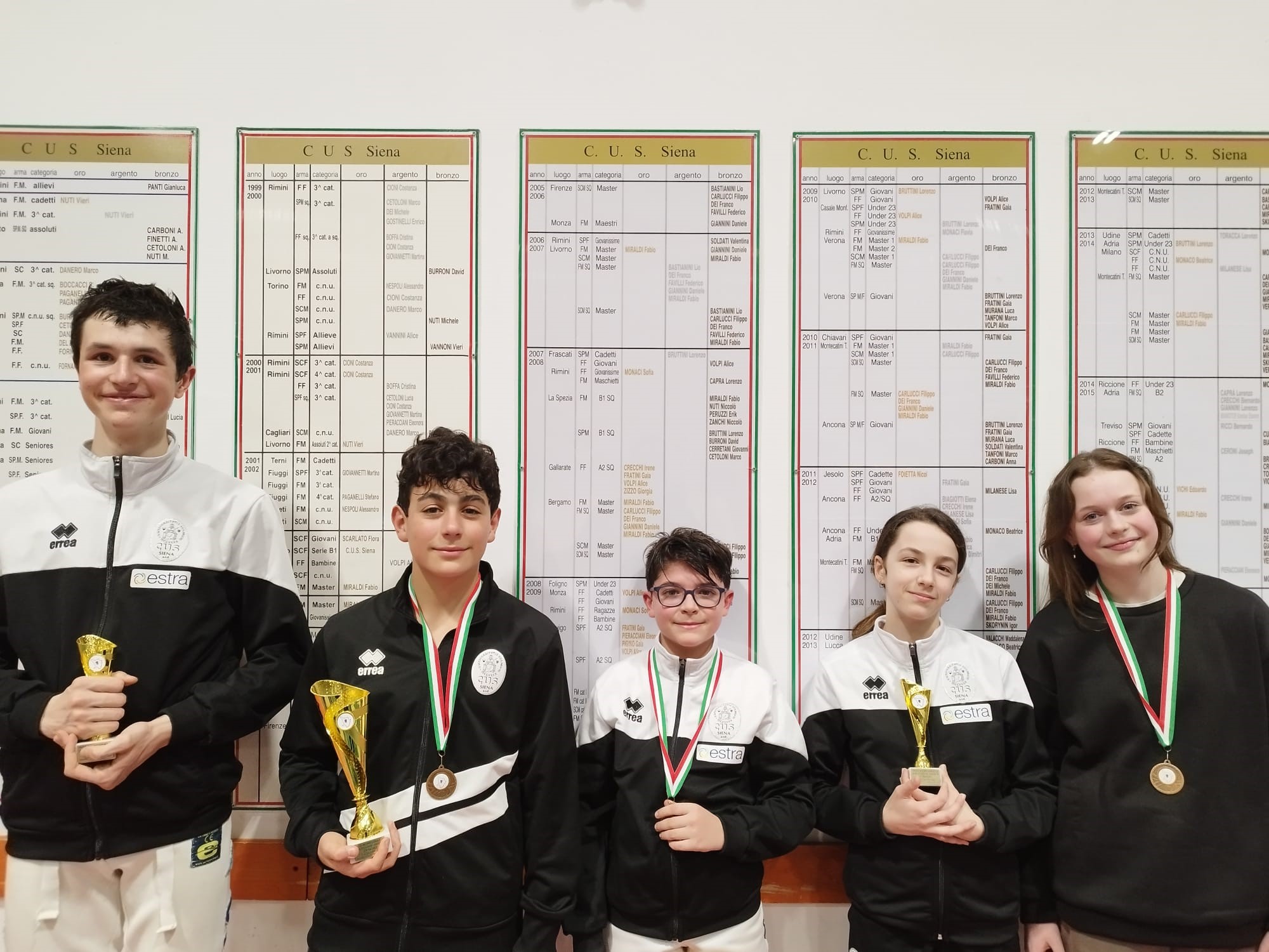 Scherma, il CUS Siena sul podio interregionale con Sofia Pichierri e ...