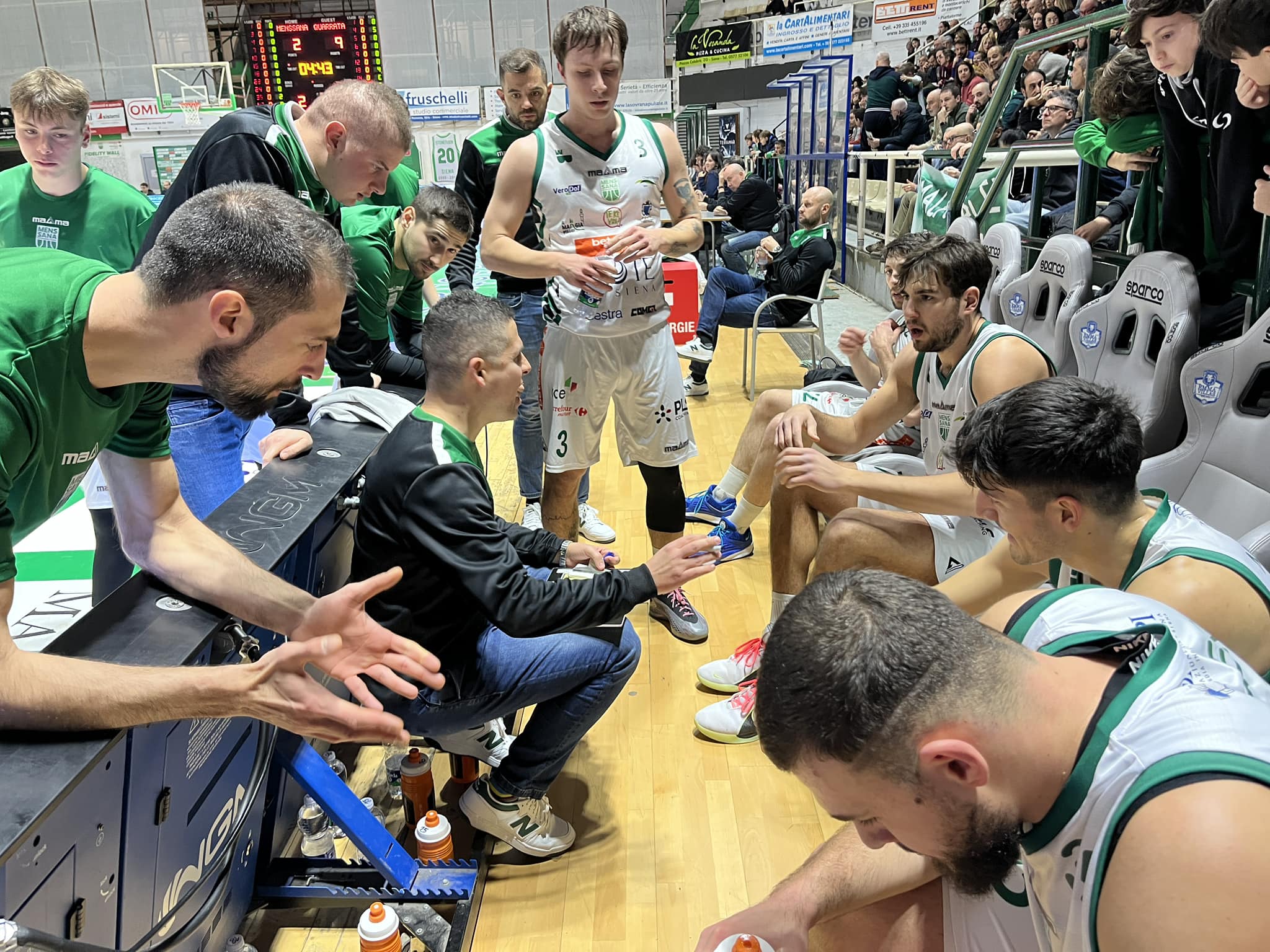 Mens Sana Basketball, cresce l'attesa del derby. Betti: "Serve ...