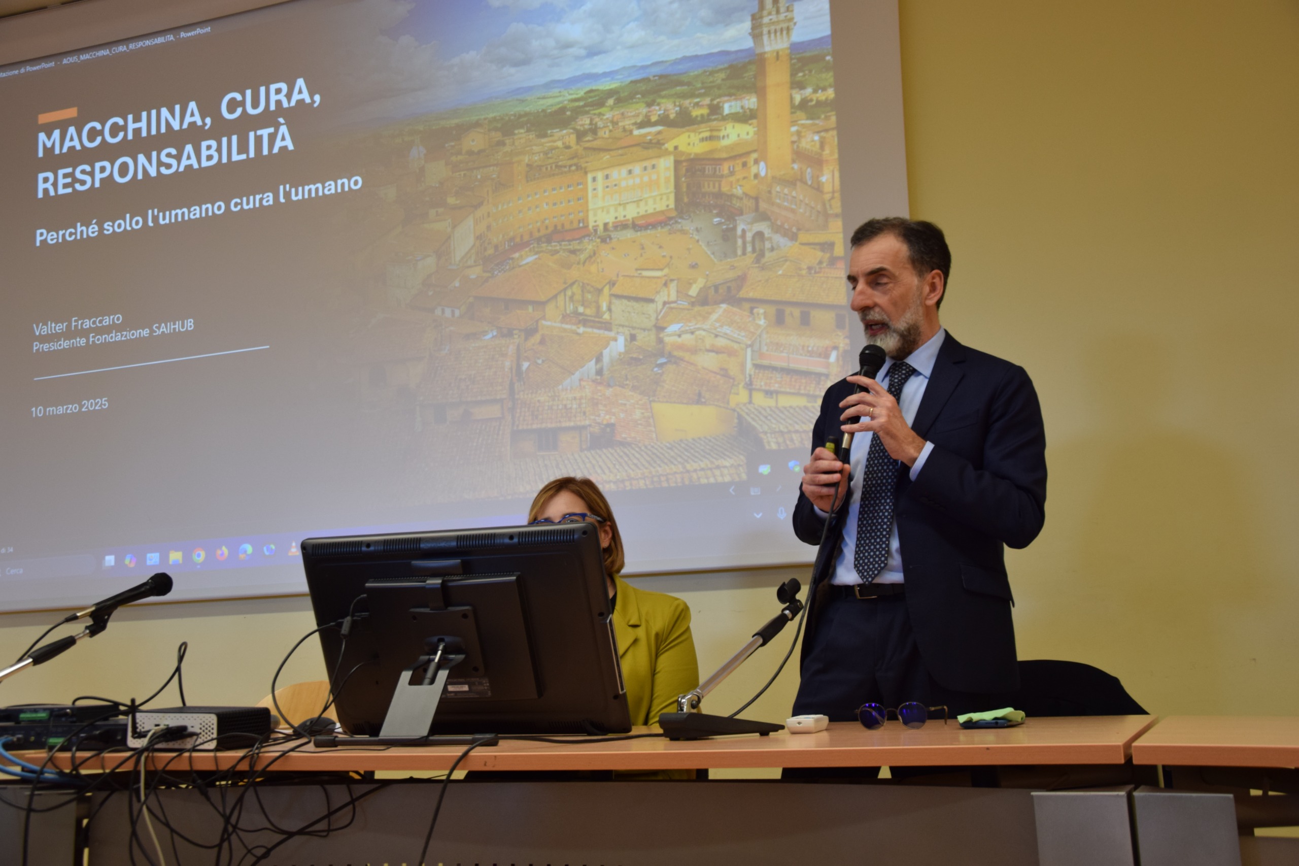 Siena, “Macchina, cura, responsabilità. Perché solo l’umano cura l ...