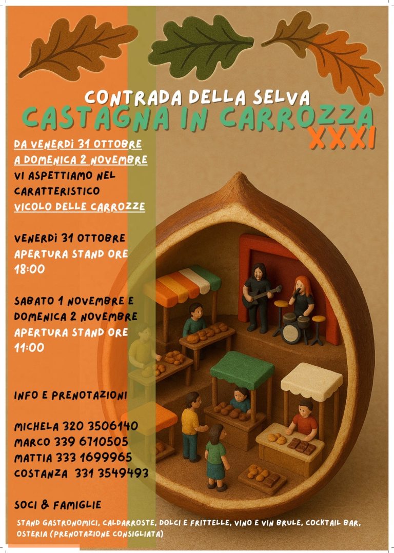Contrada della Selva, in arrivo la tradizionale festa della Castagna in ...
